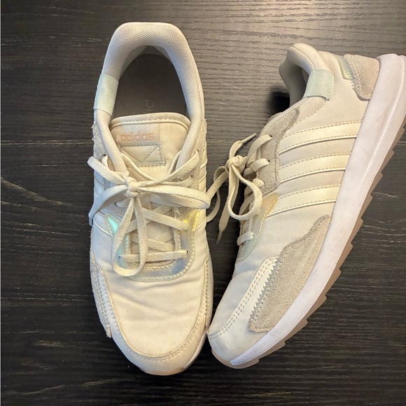 adidas | Shoes | Adidas Cream And Beige Shoes | Poshmark